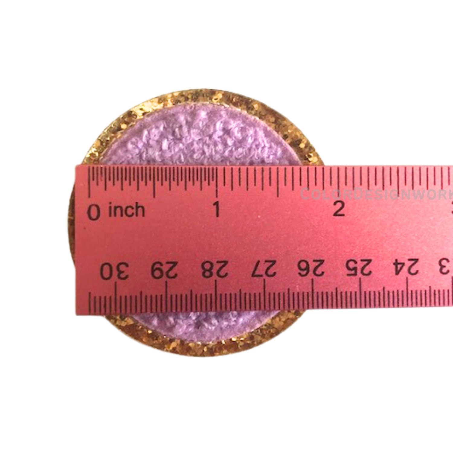 Smile Face Patch, Chenille Smile Face DIY Patch With Gold Glitter Trim ...