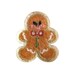 Gingerbread Man Patch, Christmas Patch, Chenille Xmas Patch, Christmas ...