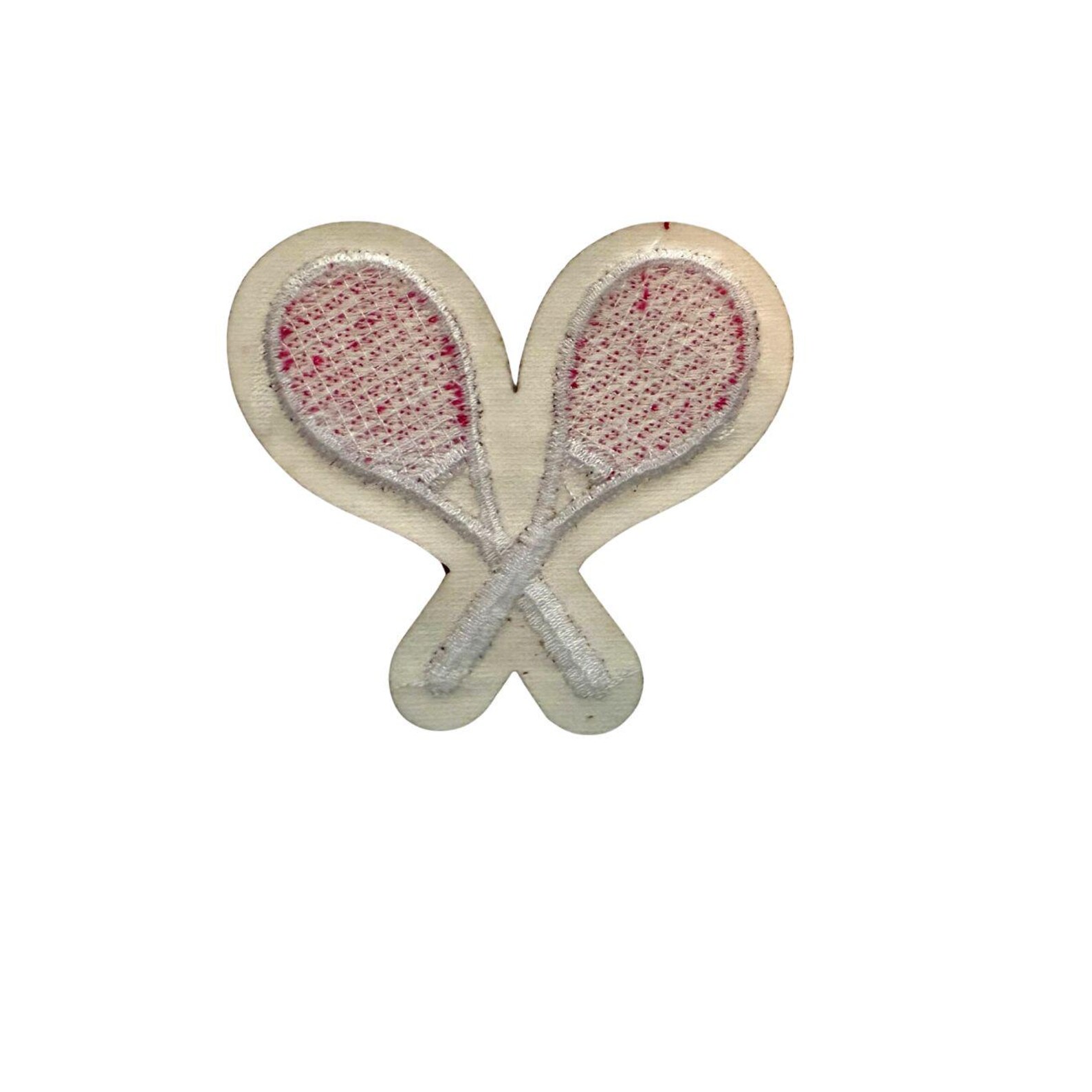 Pink & Gold Glitter Tennis Racket Iron-on Patch: DIY Sports Applique - Etsy