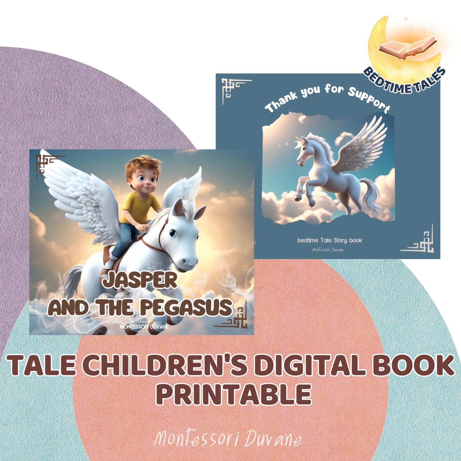Jasper and the Pegasus,children's Bedtime Story Book ,digital Story ...