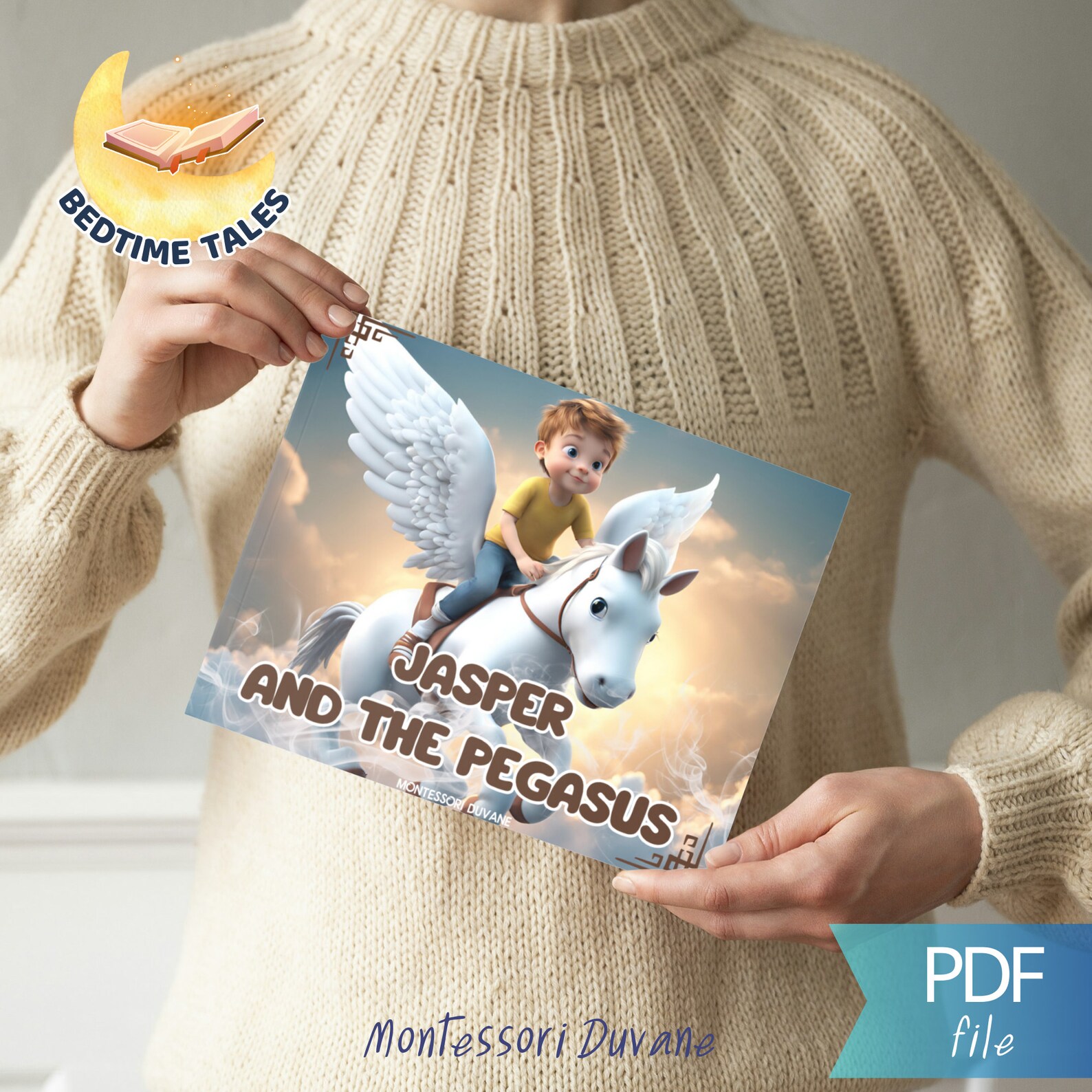 Jasper and the Pegasus,children's Bedtime Story Book ,digital Story ...