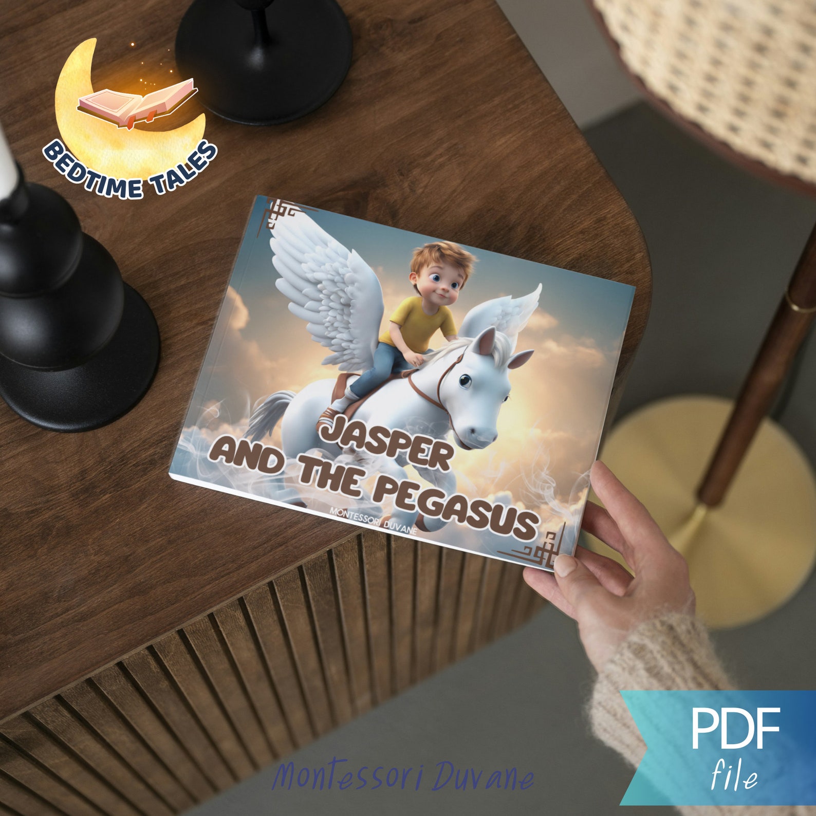 Jasper and the Pegasus,children's Bedtime Story Book ,digital Story ...