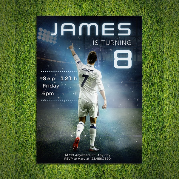 Cristiano Ronaldo Soccer Card - Etsy