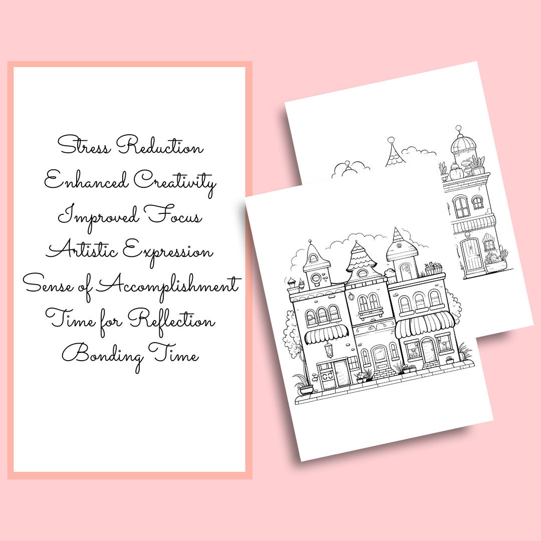 100 Sweet Cafe2 Coloring Pages 1 100 Pages Coloring Pages for Kids and ...