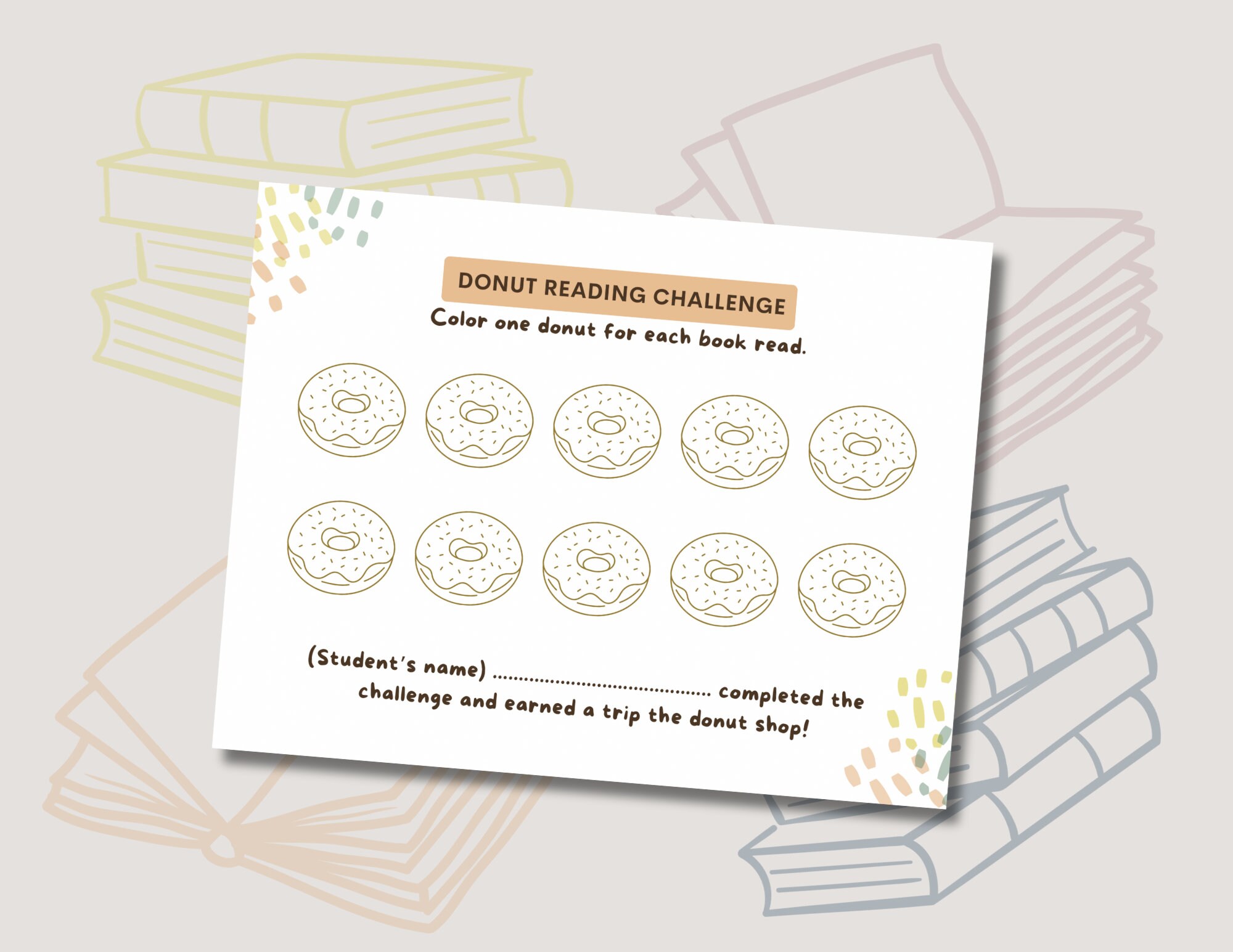 Reading Challenge Chart, Reading Log, Student Reading Log, Homeschool ...