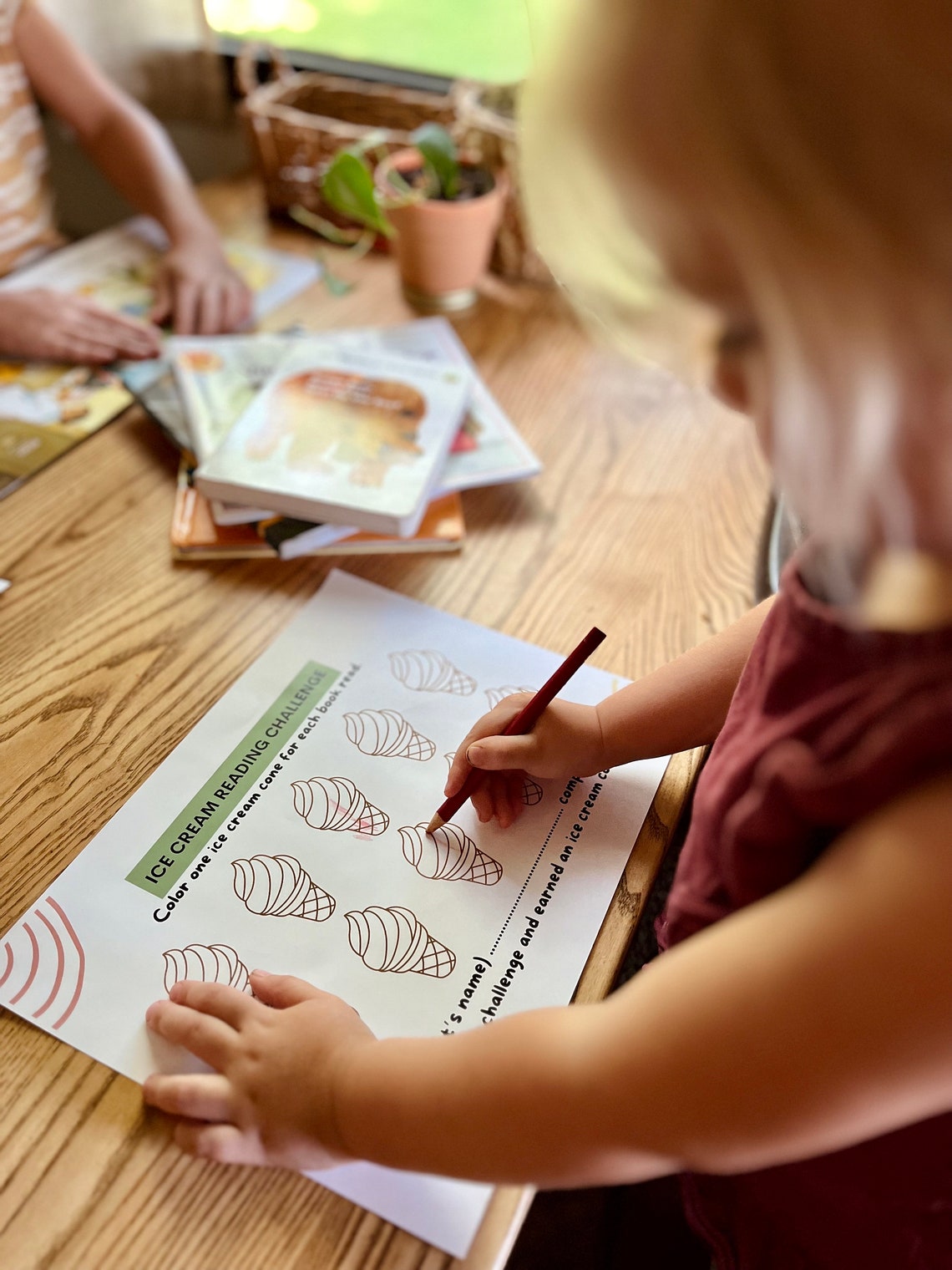 Reading Challenge Chart, PDF Printable, Printable Reading Log, Reading ...