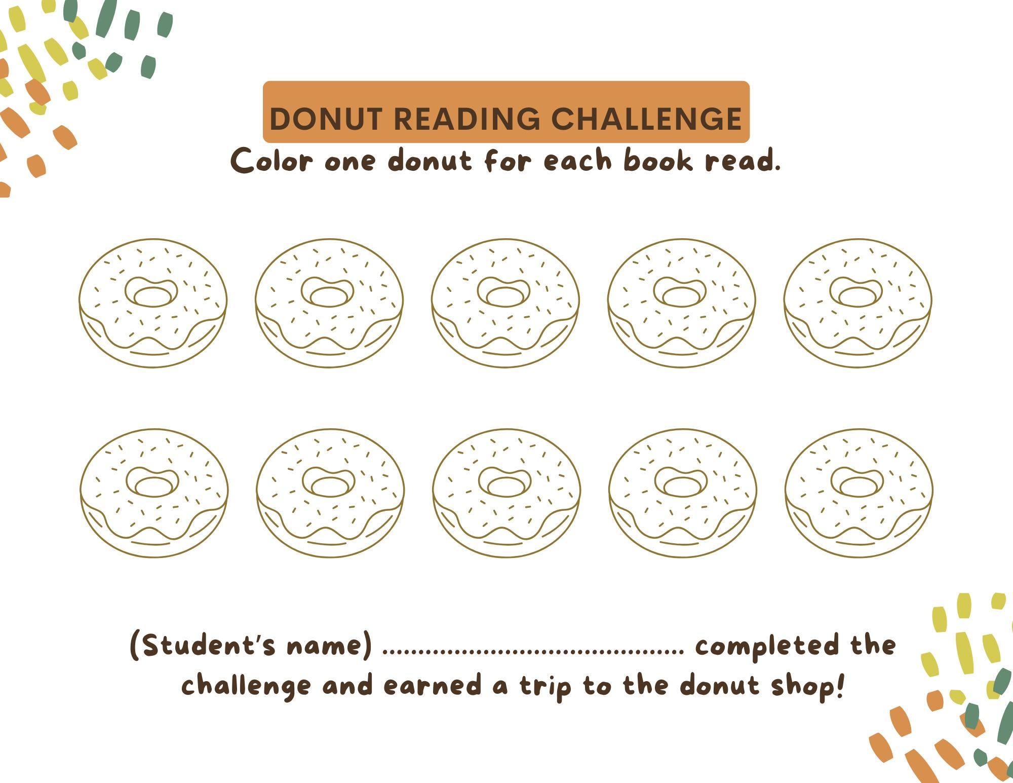 Reading Challenge Chart, Reading Log, Student Reading Log, Homeschool ...