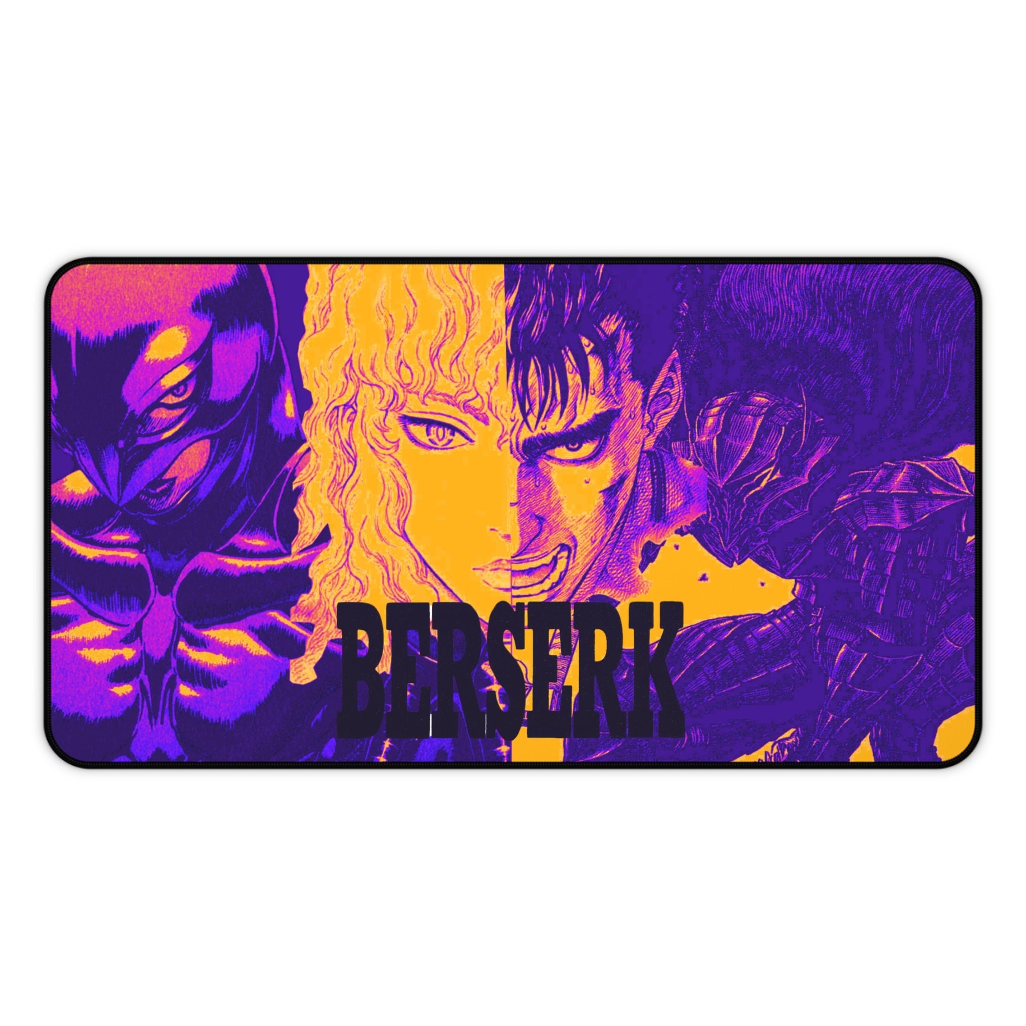 Berserk Mouse Pad, Berserk Gift Desk Mat, Berserk Themed Mouse Pad ...