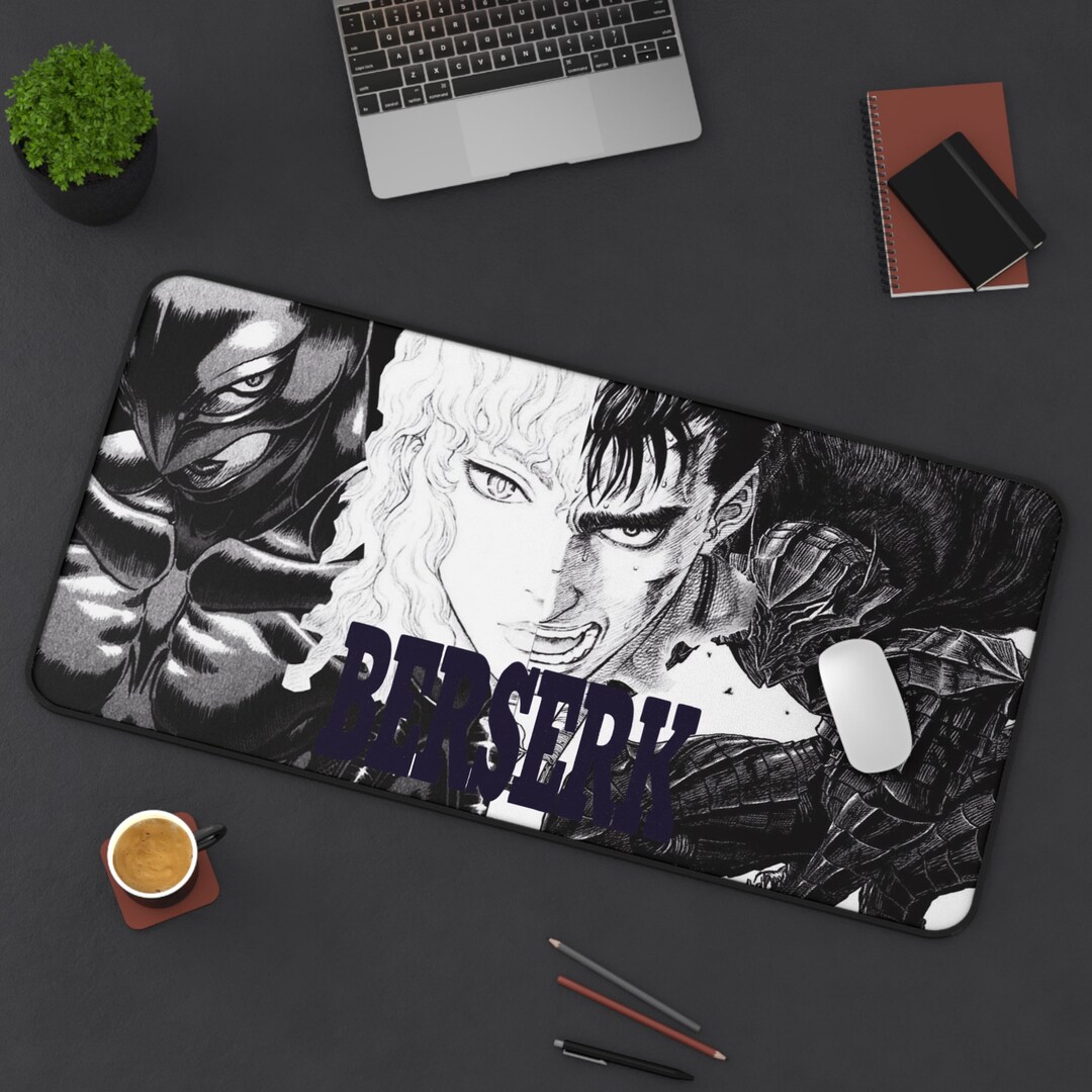 Berserk Mouse Pad, Berserk Gift Desk Mat, Berserk Themed Mouse Pad ...