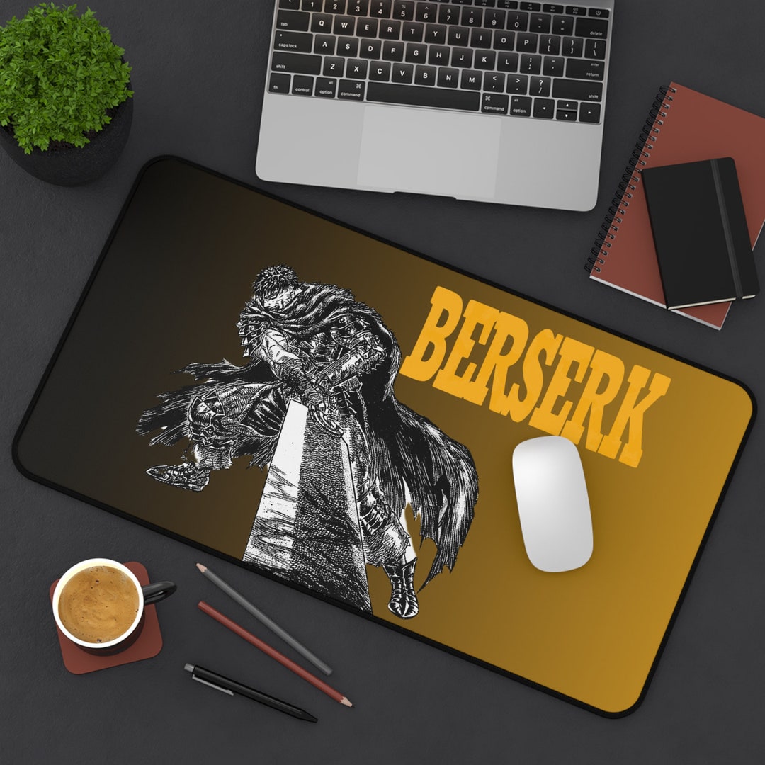 Berserk Mouse Pad, Berserk Gift Desk Mat, Berserk Themed Mouse Pad ...