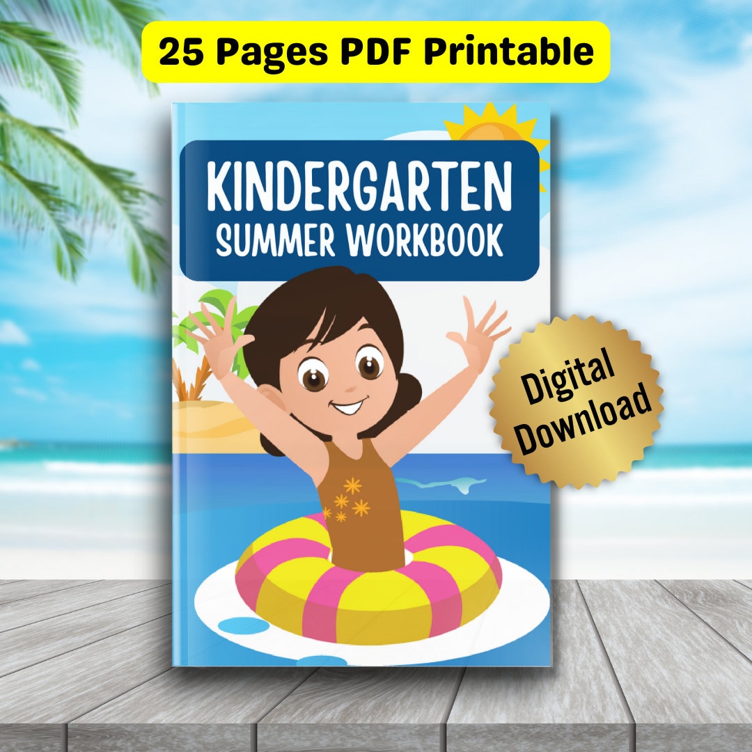 Kindergarten Summer Vocabulary Workbook 25 Pages Printable - Etsy