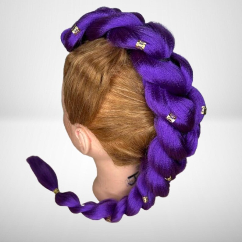 Rumi K-pop Demon Hunters Cosplay Braid | Handmade Braided Ponytail for ...