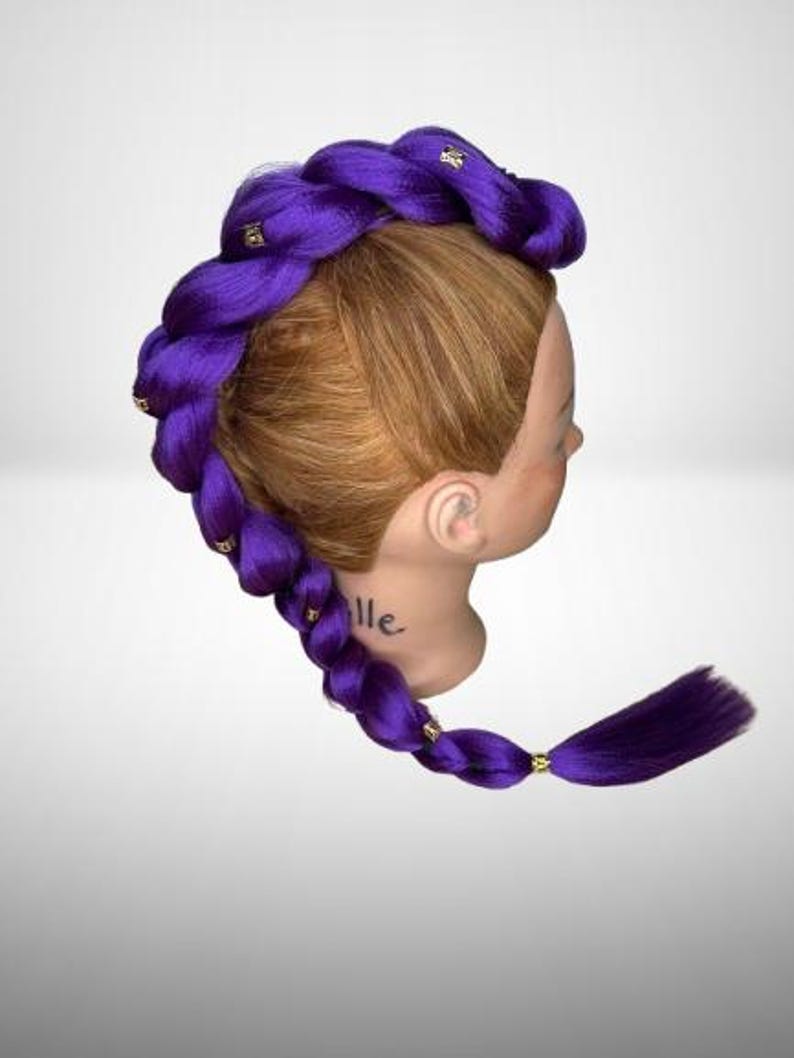 Rumi K-pop Demon Hunters Cosplay Braid | Handmade Braided Ponytail for ...