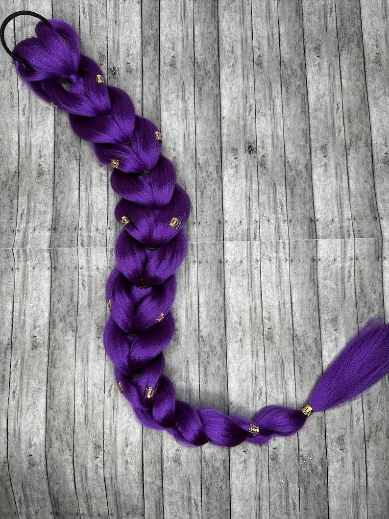 Rumi K-pop Demon Hunters Cosplay Braid | Handmade Braided Ponytail for ...