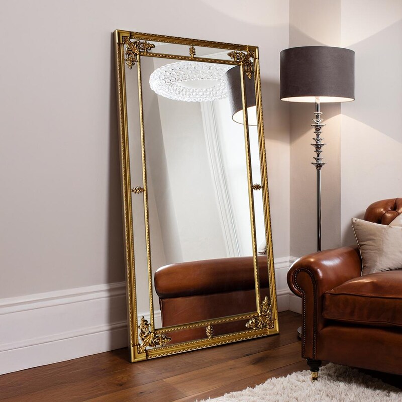 Large Vintage Mirror - Etsy UK