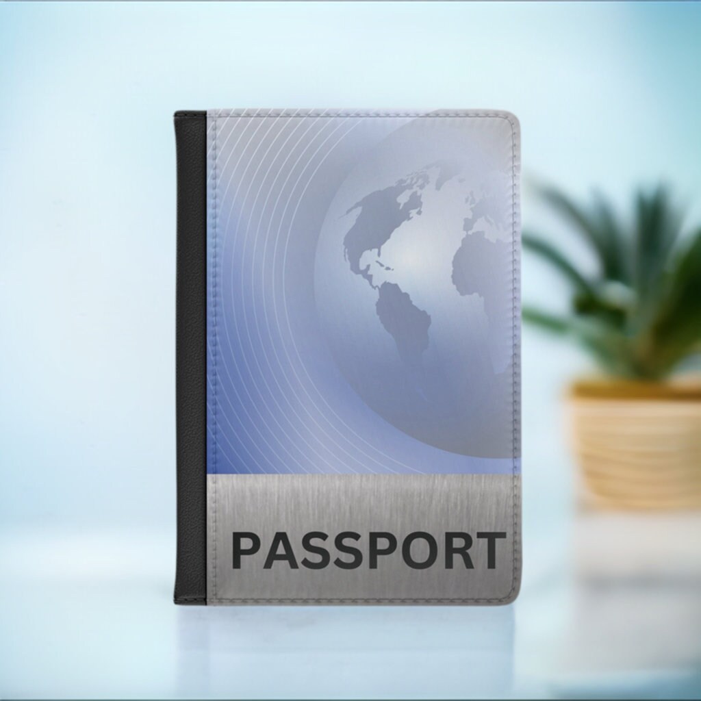 Stylish and Safe With Our Rfid-safe Passport Cover. Multiple Card Slots ...