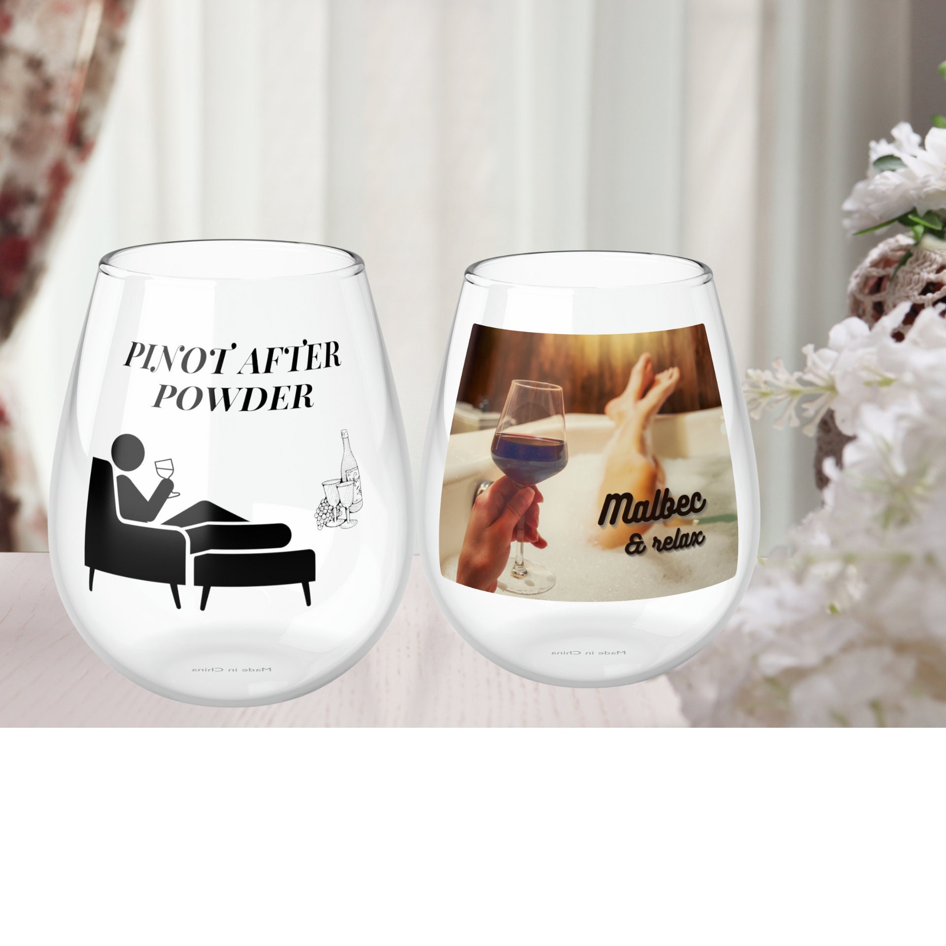 Its Wine Oclock Stemless Wine Glass Wine Oclock Ultimate Relaxation Wine Oclock Shop