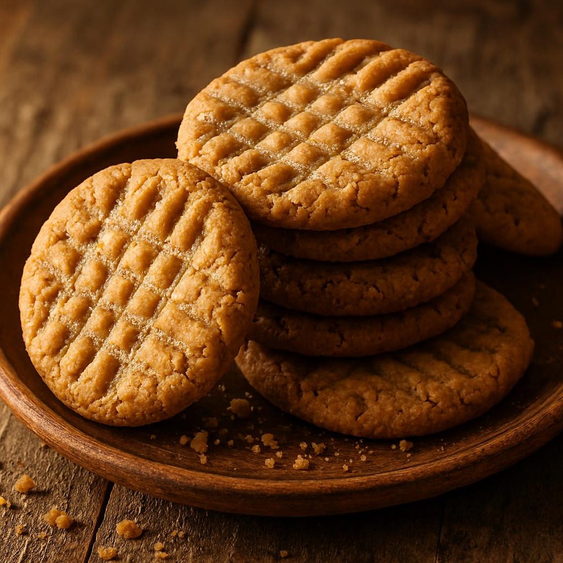 3-ingredient Peanut Butter Cookies Recipe: Quick & Easy Dessert (PDF ...