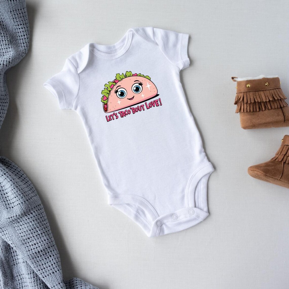 Kawaii Taco PNG, Let’s Taco ‘bout Love, Cute Valentine’s Clipart, Food ...