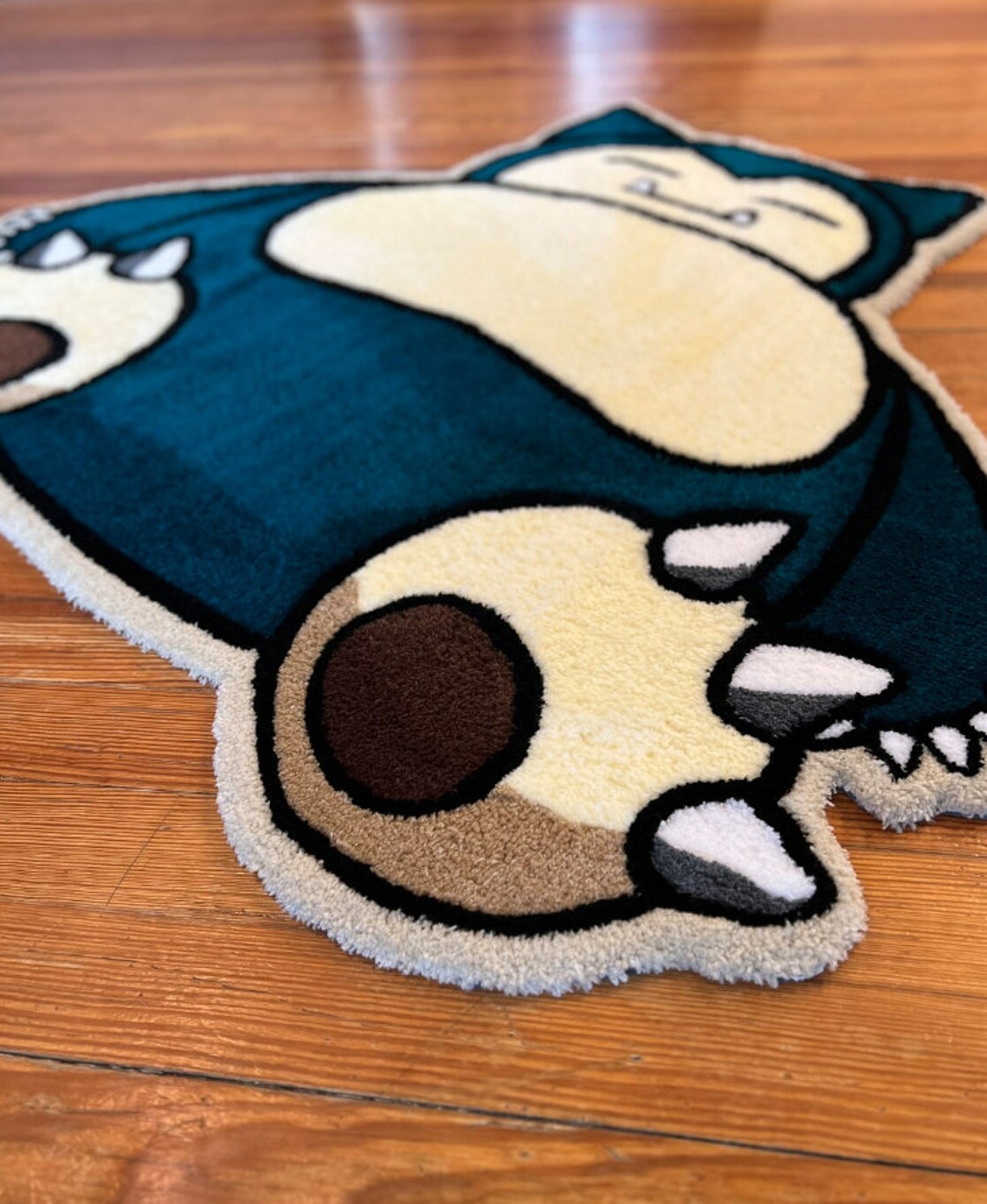Snorlax Custom Rug - Gift for Child Tufting Rug - Etsy