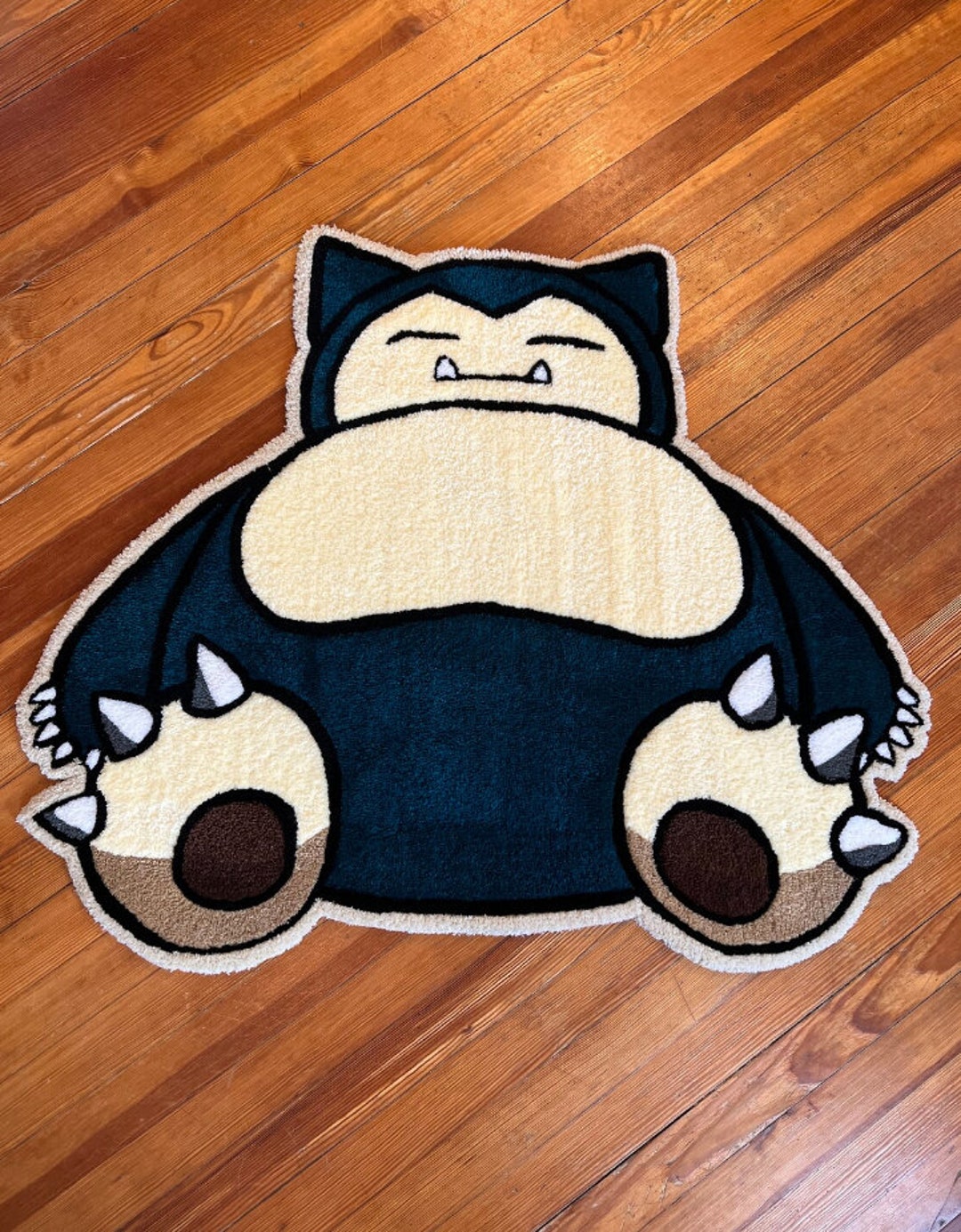 Snorlax Custom Rug - Gift for Child Tufting Rug - Etsy