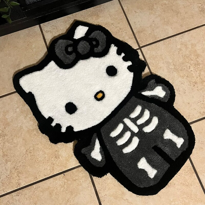Hello Kittys Rug - Etsy