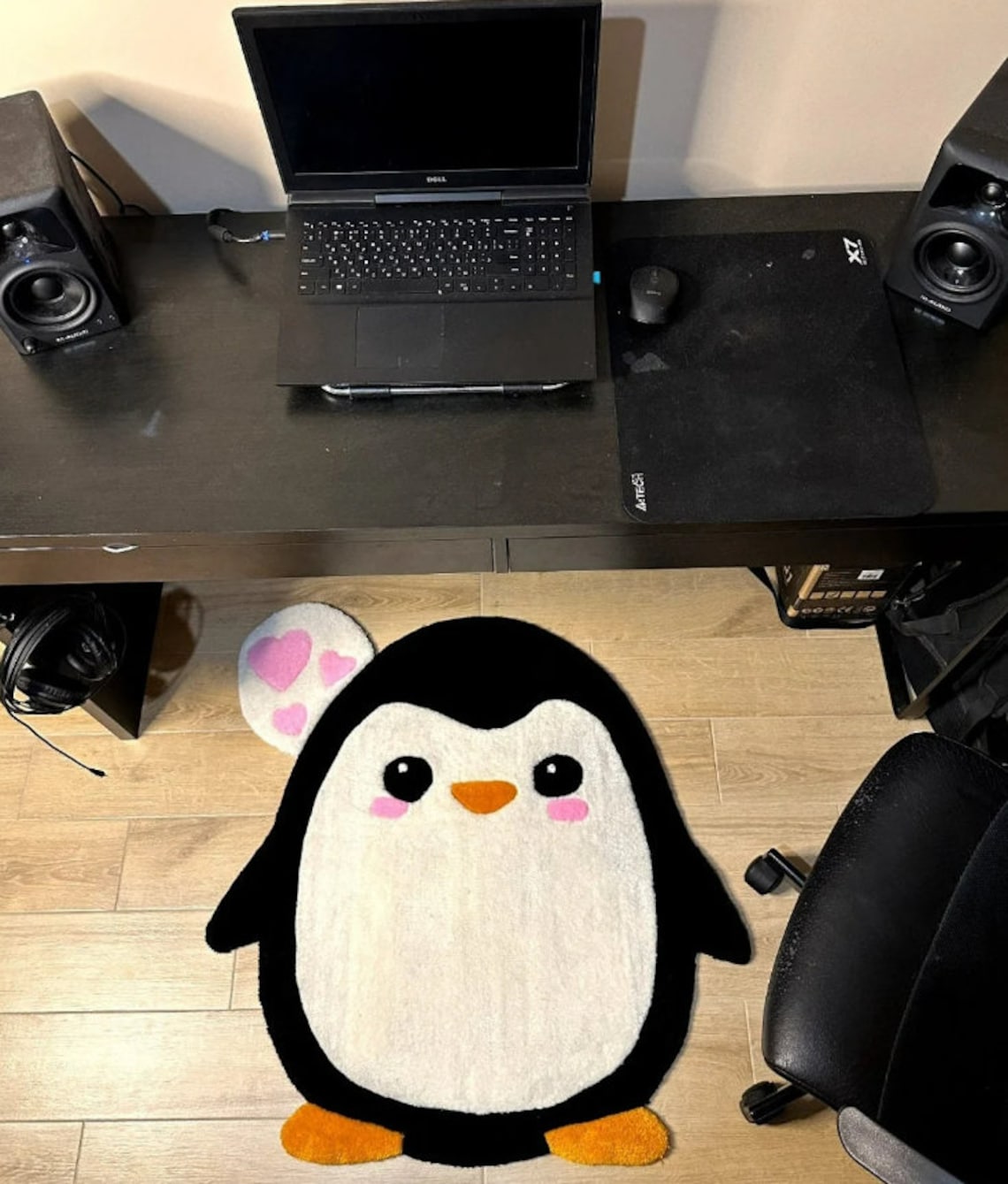 Penguin Tufted Rug - Tuft Custom Rug - Handmade Rug - Etsy