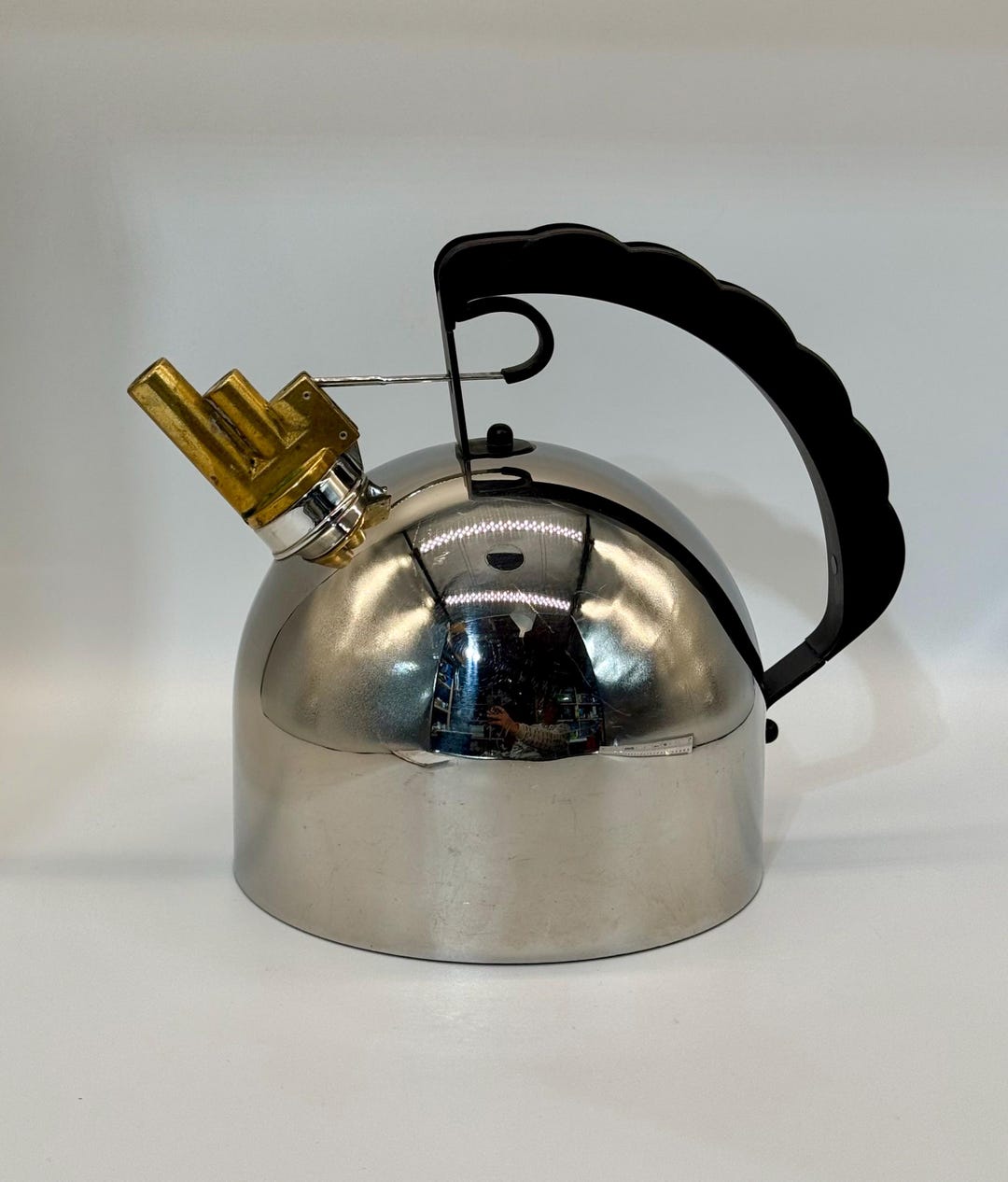 Alessi Inox 18/10 Italian Copper Bottom Tea Kettle - Etsy