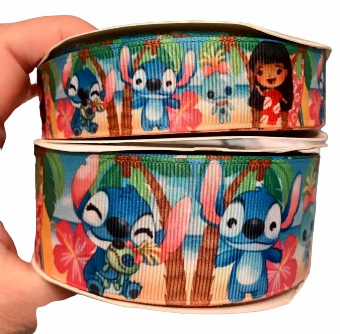 USDR Designer Ribbon, Little Blue Alien and Friends, 7/8", 1.5" - Etsy