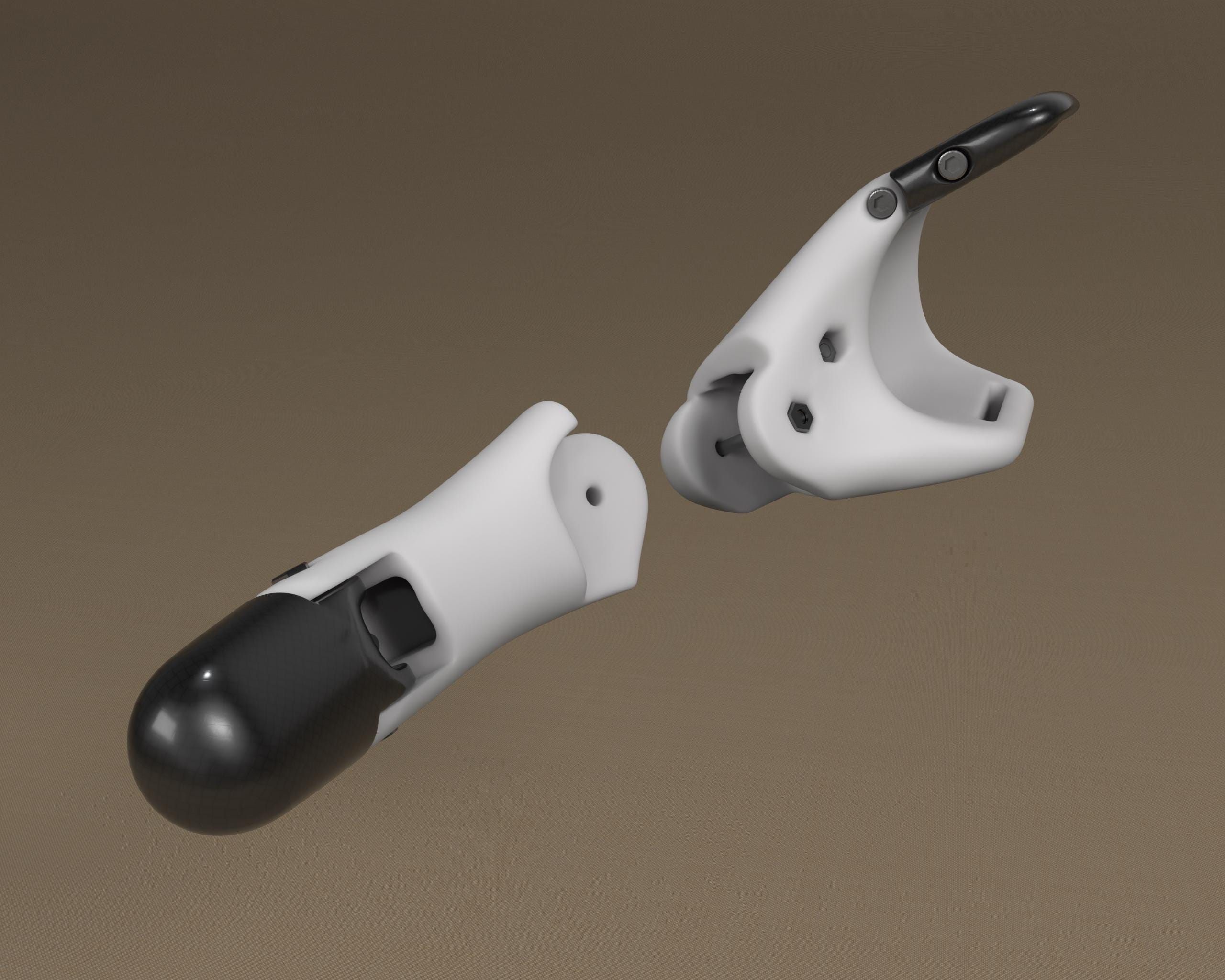 3D Print Full Hand Prosthetic STL File: DIY Finger Replacements ...