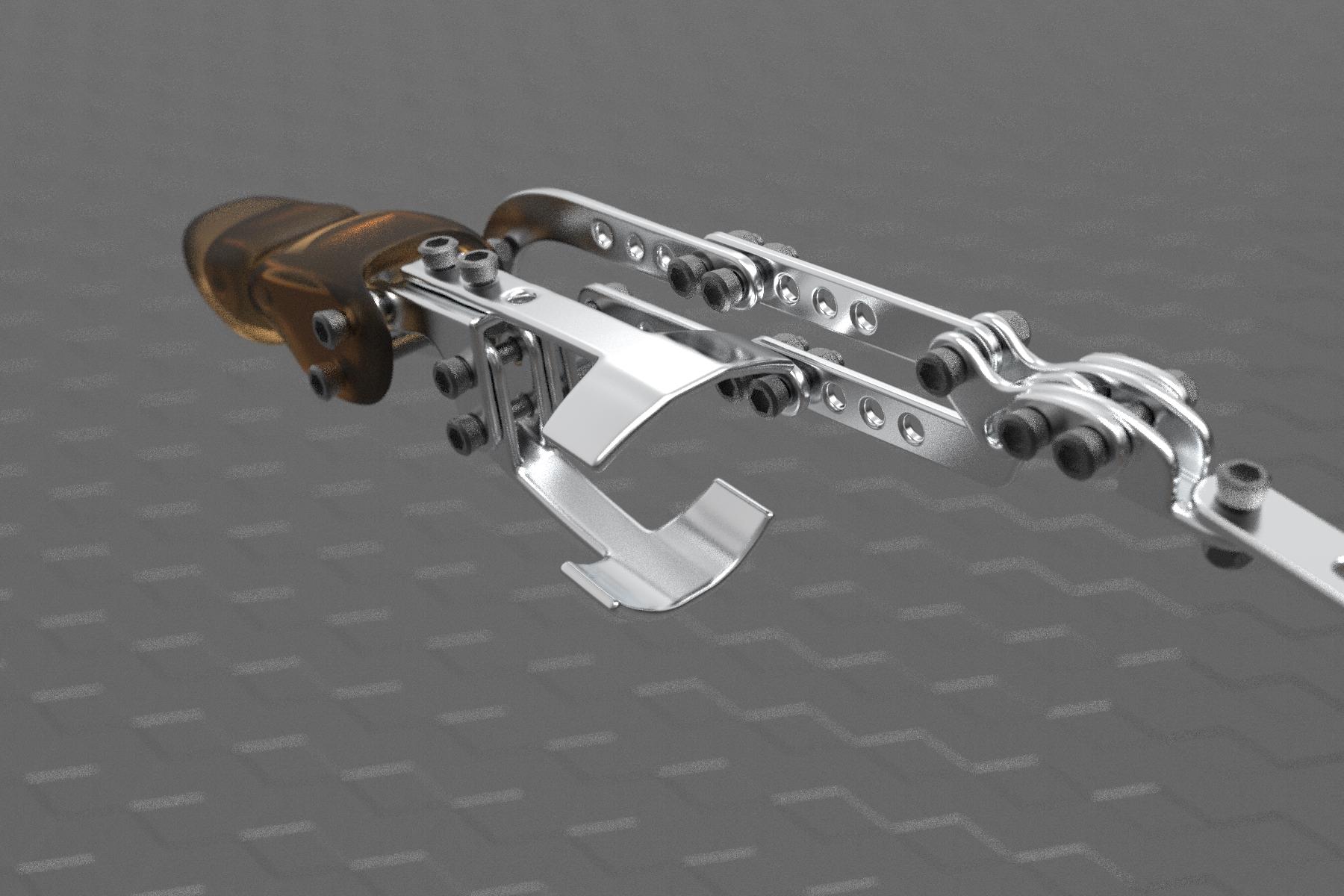 Laser Cut Metal Hand Prosthesis: DIY 3d-printed Finger Segments ...