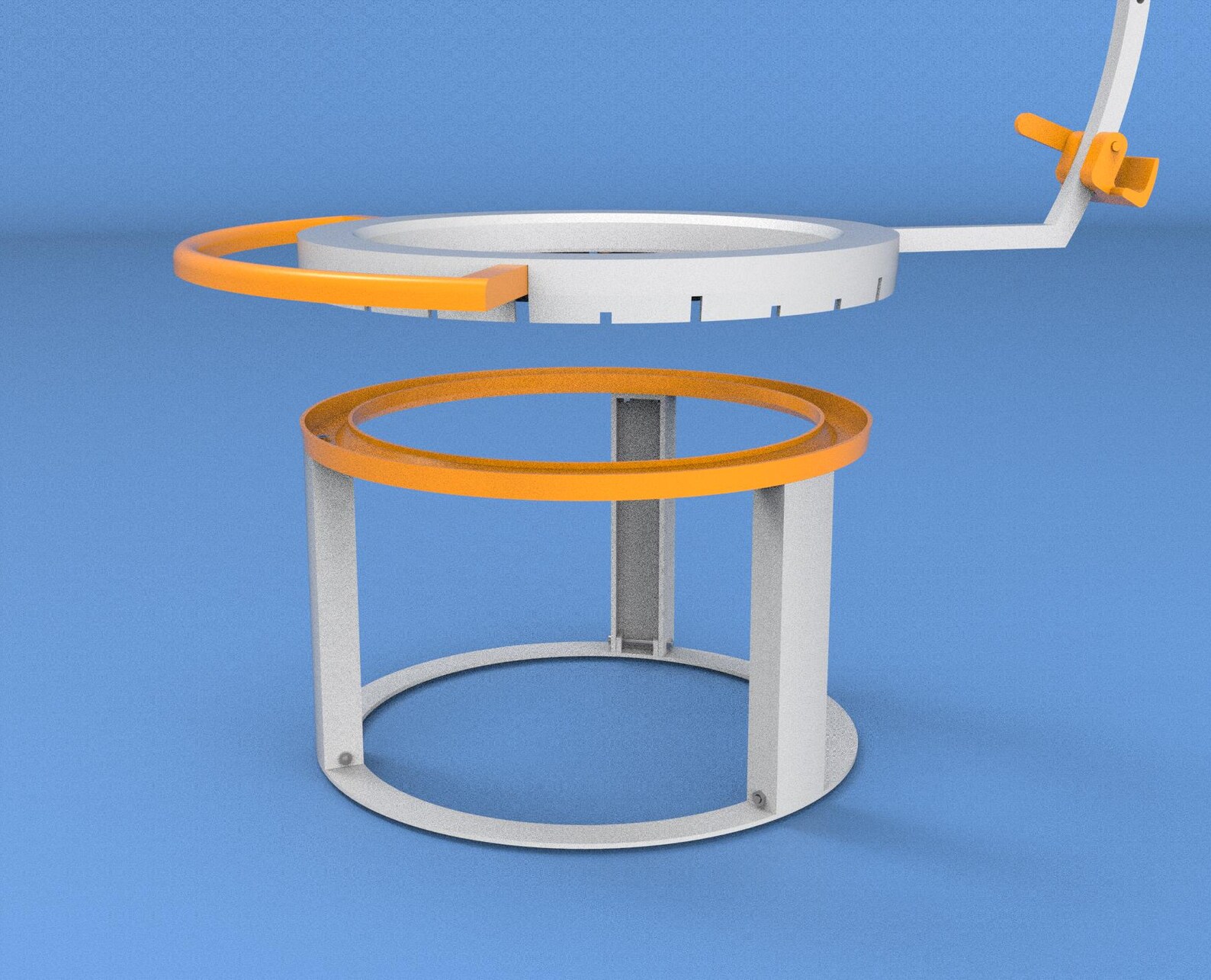 3D Scanning Hand Support STL - Rotating Dome for 360 Hand Scans ...