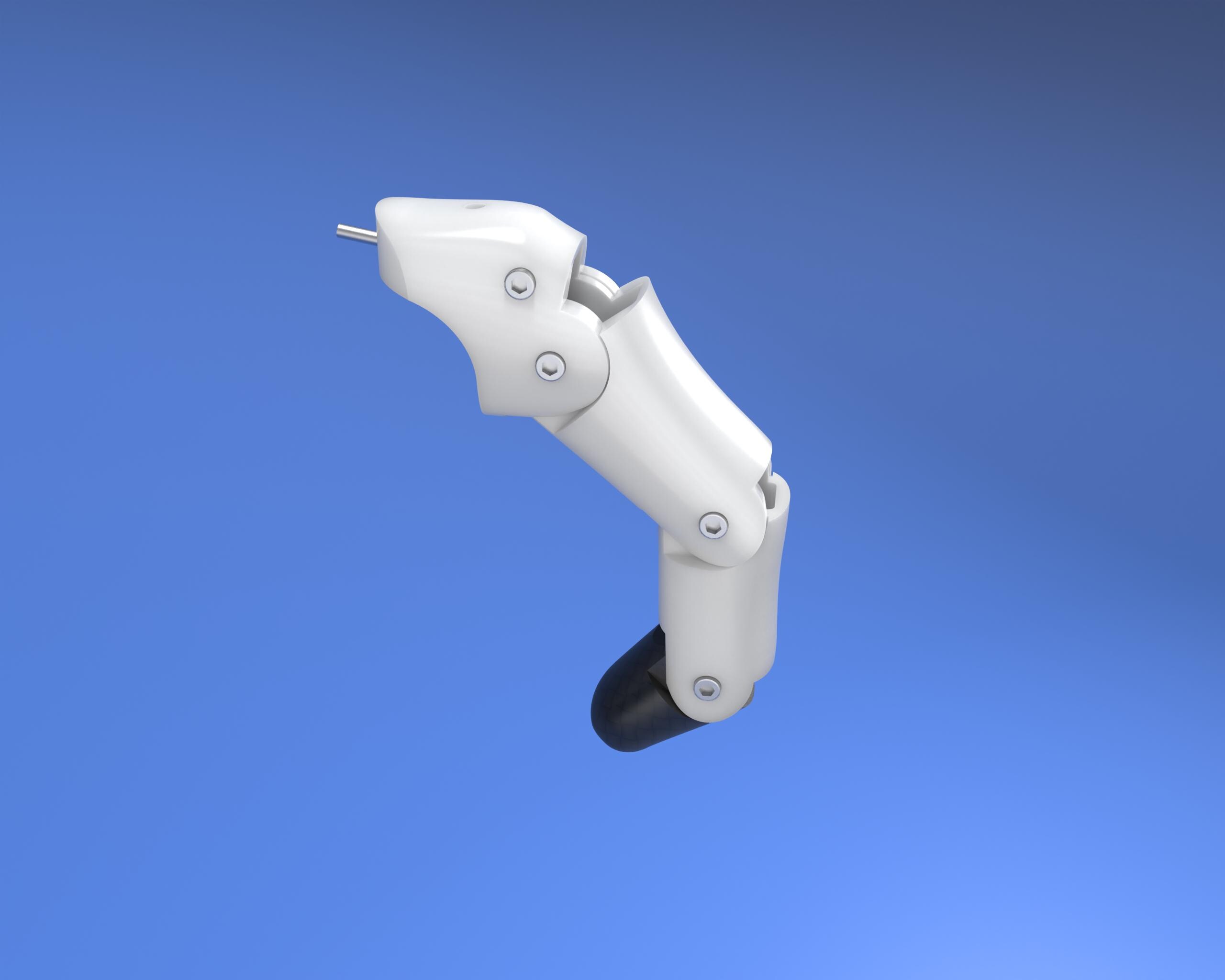3D Print Prosthetic Hand STL File: Flexible Thumb Design (digital File ...