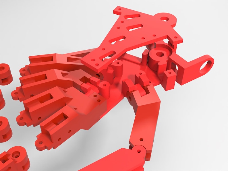 Servo-controlled Robotic Prosthesis: Forearm Finger & Wrist Movement ...