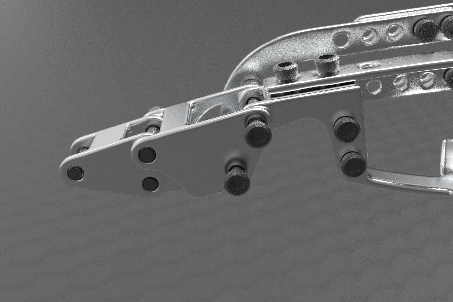 Adjustable Laser Cut Metal Hand Prosthesis With 3d-printed Finger ...