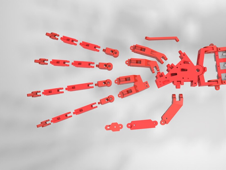 Servo-controlled Robotic Prosthesis: Forearm Finger & Wrist Movement ...
