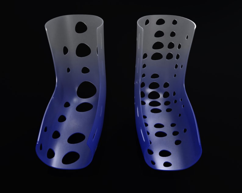 Elbow Textured Splint, 90 Degrees Firm Position, STL FILE, DIY, Print ...