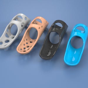 3D Printed Finger Splint STL: Customizable Support Brace (digital File ...