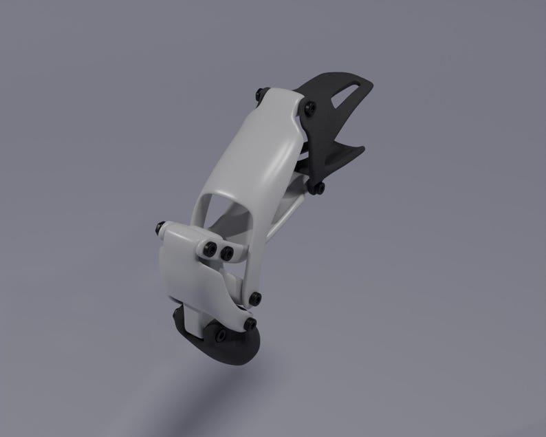 3D Printed Mechanical Finger Prosthesis STL File: Partial Amputation ...
