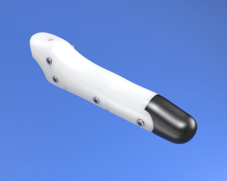 3D Print Prosthetic Hand STL File: Flexible Thumb Design (digital File ...