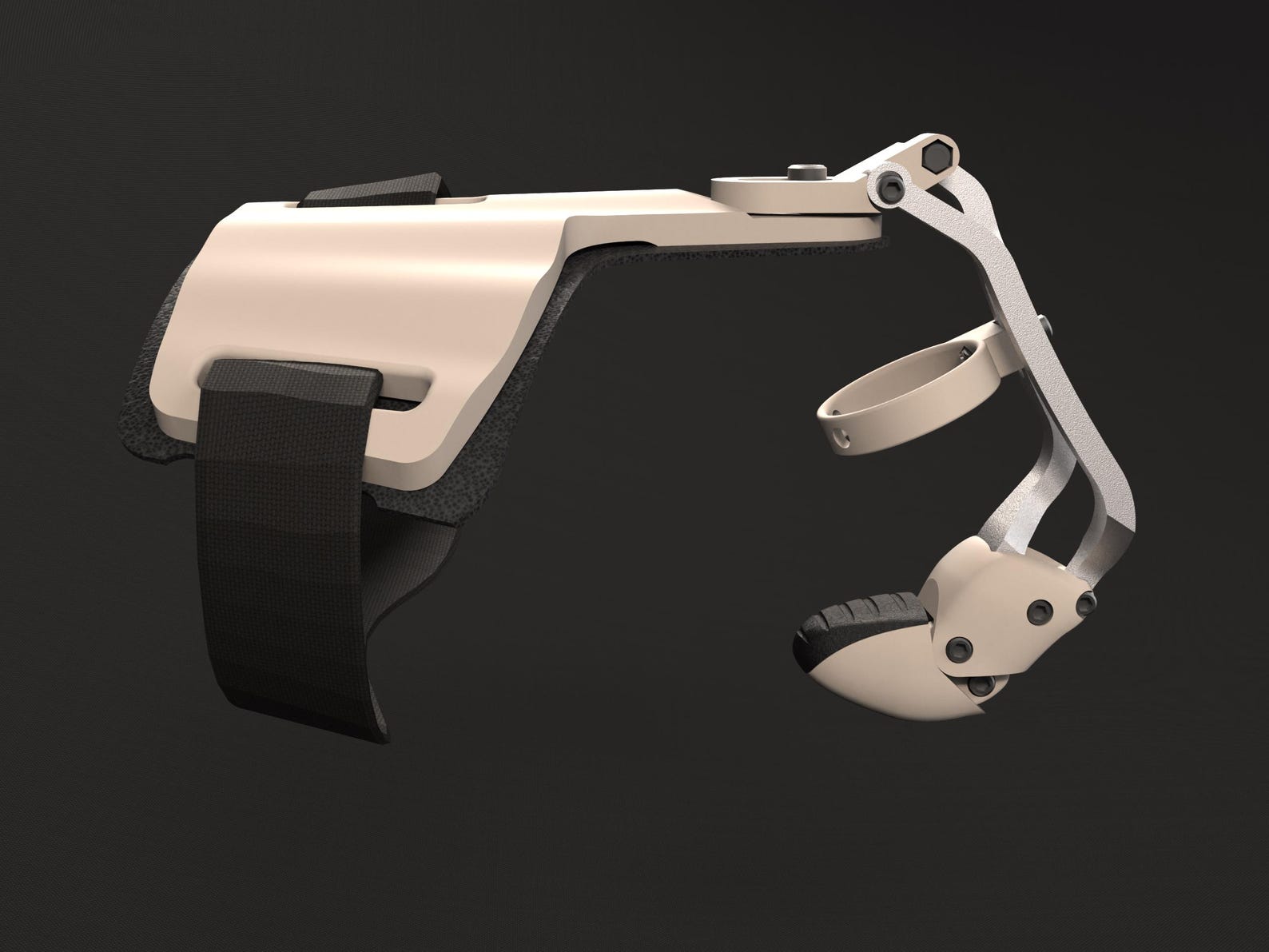 3D Printable Prosthetic Hand STL File: DIY Assistive Device (digital ...