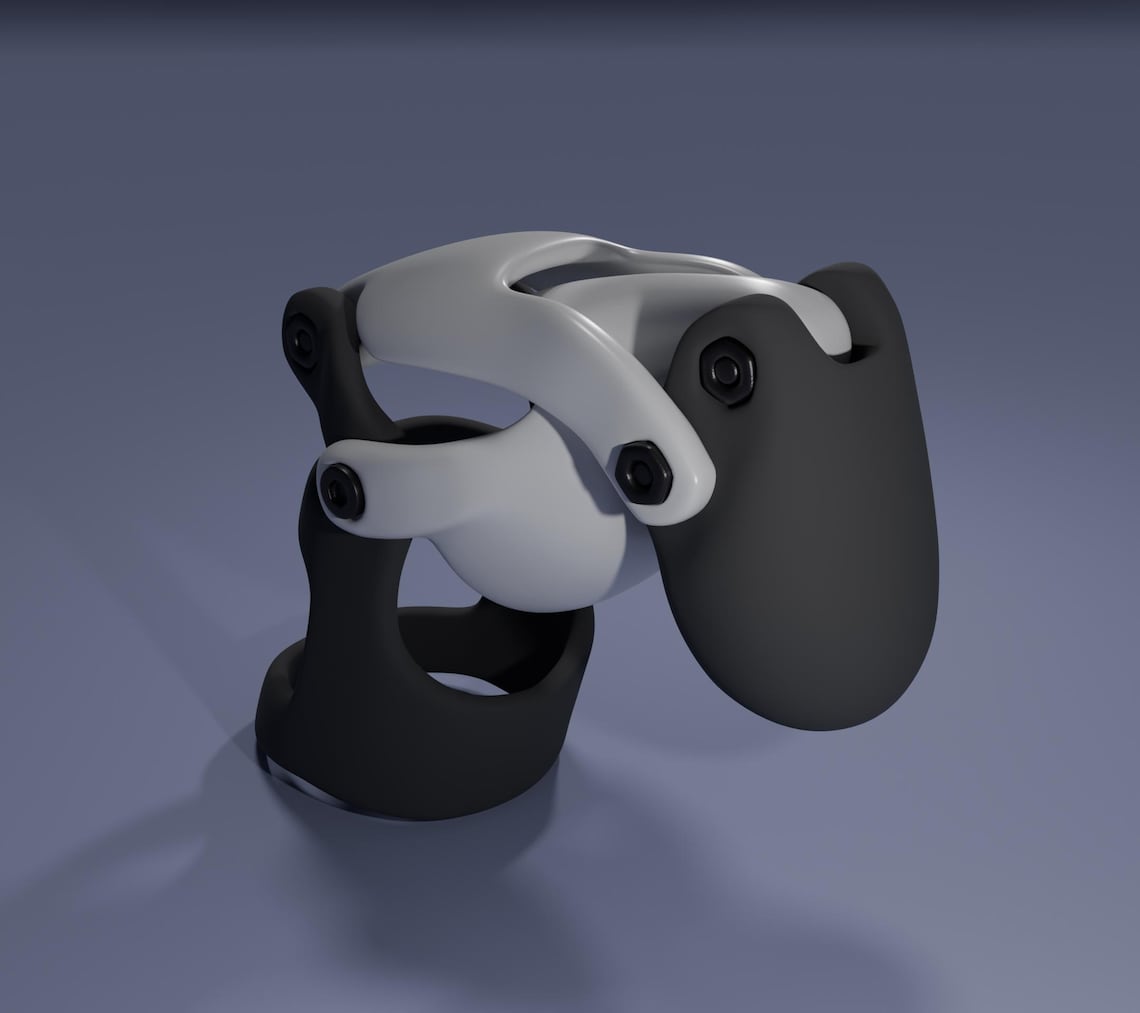 3D Printable Mechanical Finger Prosthesis STL File: Partial Amputation ...