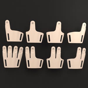 3D Printable Prosthetic Hand STL File: DIY Assistive Device (digital ...