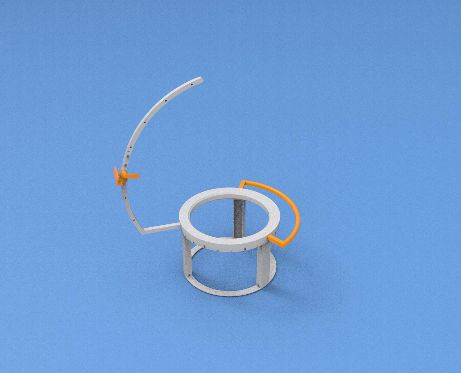 3D Scanning Hand Support STL - Rotating Dome for 360 Hand Scans ...