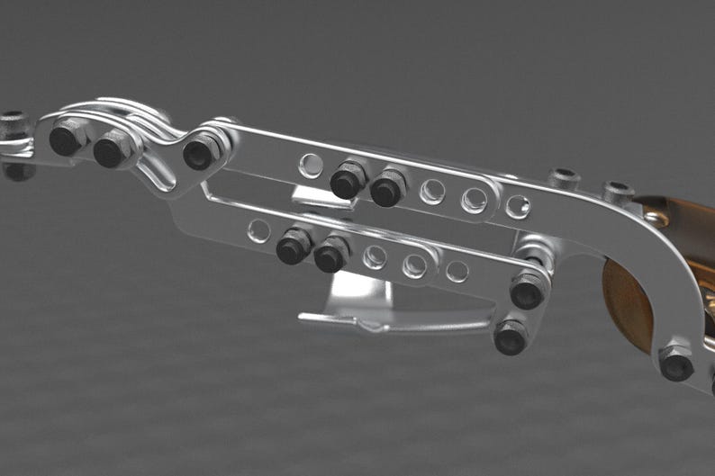 Adjustable Laser Cut Metal Hand Prosthesis With 3d-printed Finger ...