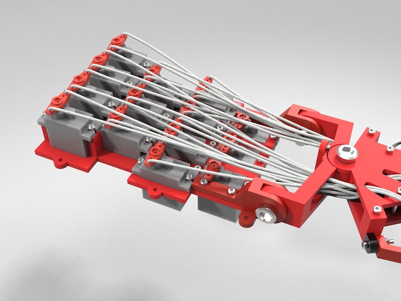 Robotic Prosthesis With Forearm Servo-controlled Finger and Wrist ...