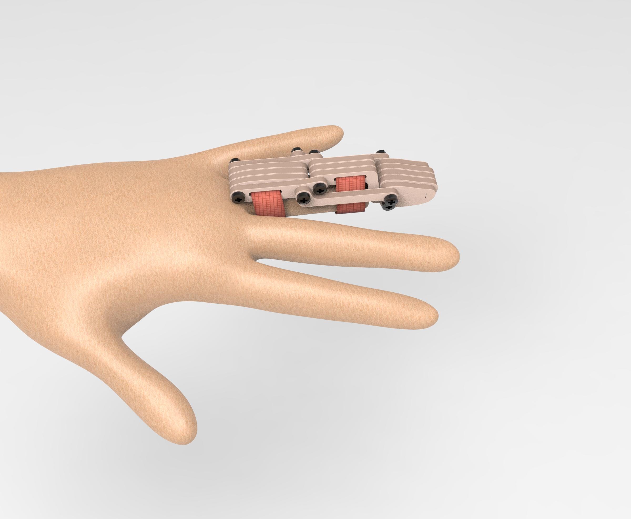 MDF Laser-cut Finger Prosthetic DXF - Lightweight Design for Fingertip ...