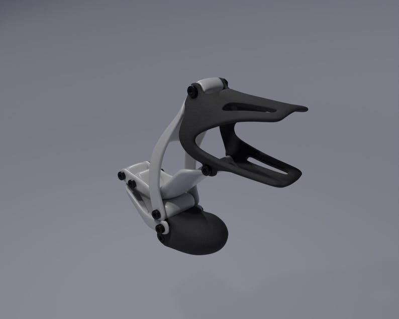3D Printed Mechanical Finger Prosthesis STL File: Partial Amputation ...