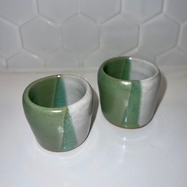 Ceramic Shot Glasses - Etsy