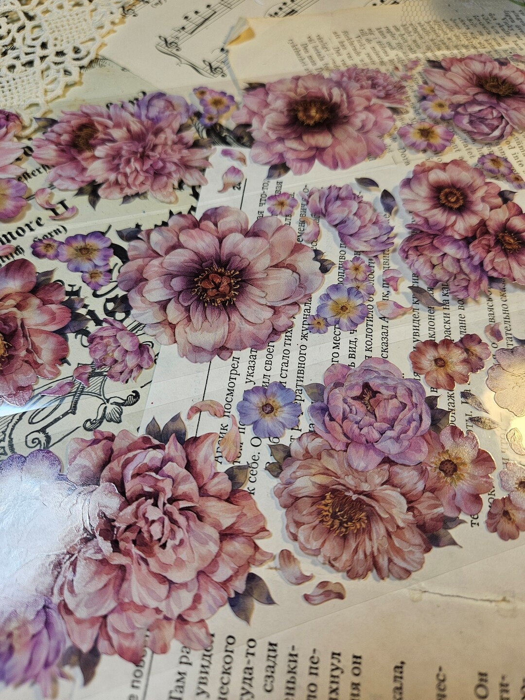 PET TAPE Aster, Loop 100cm Scrapbooking Card Making Art Journaling ...